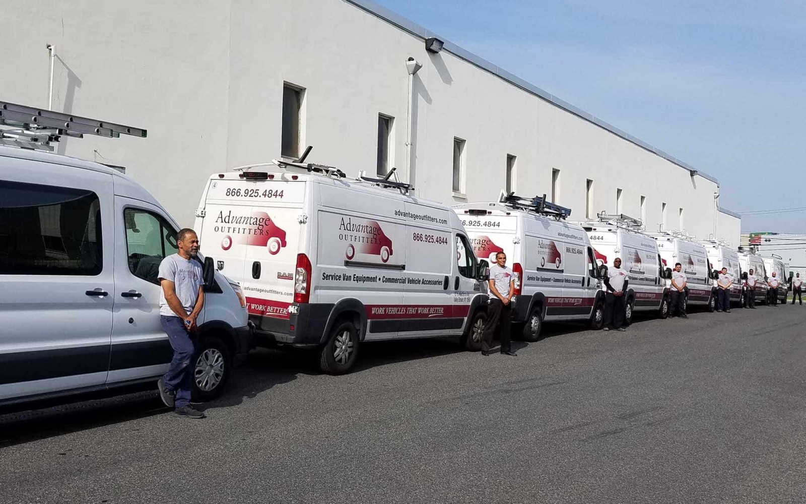 Case Studies | Work Van Upfitting | Advantage Outfitters