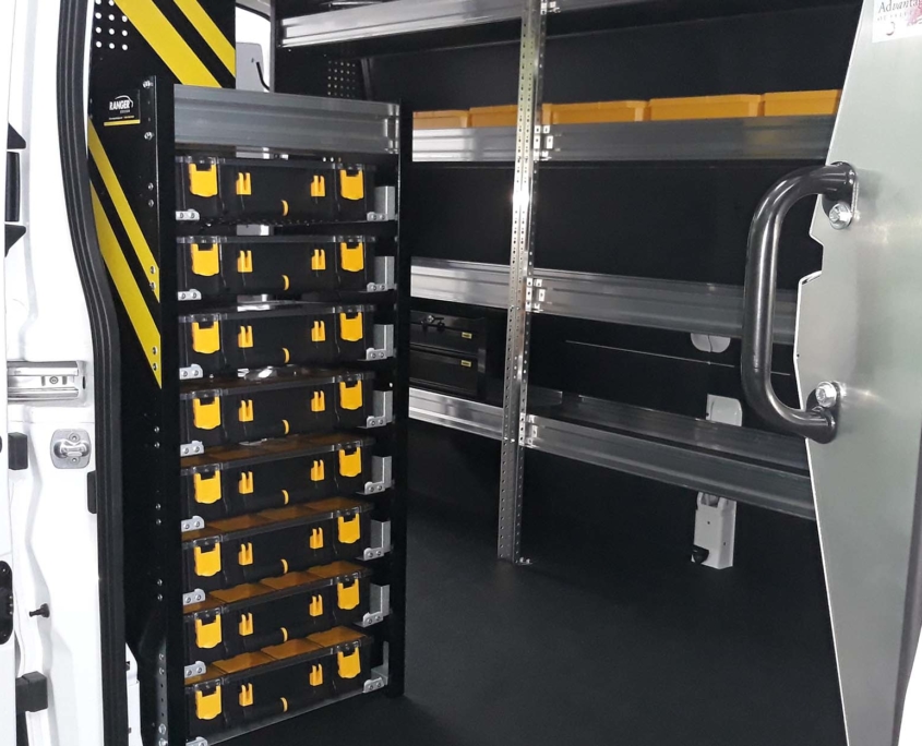 Parts Storage Cabinets for Vans | Advantage Outfitters