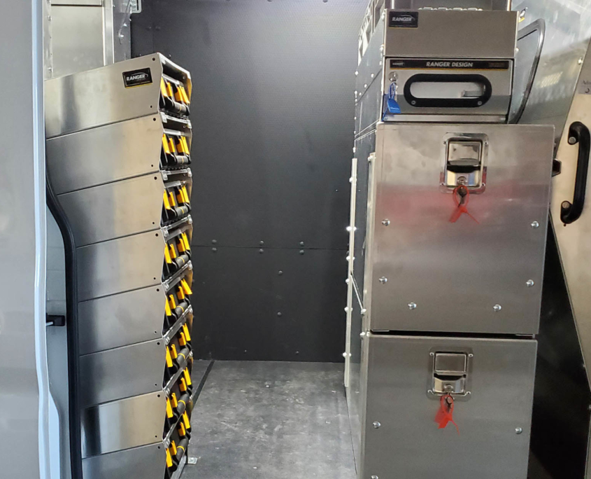 Storage Drawers & Cabinets for Commercial Vans