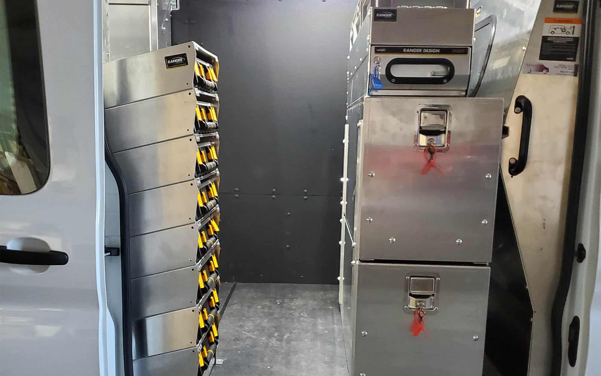 Storage Drawers & Cabinets for Commercial Vans