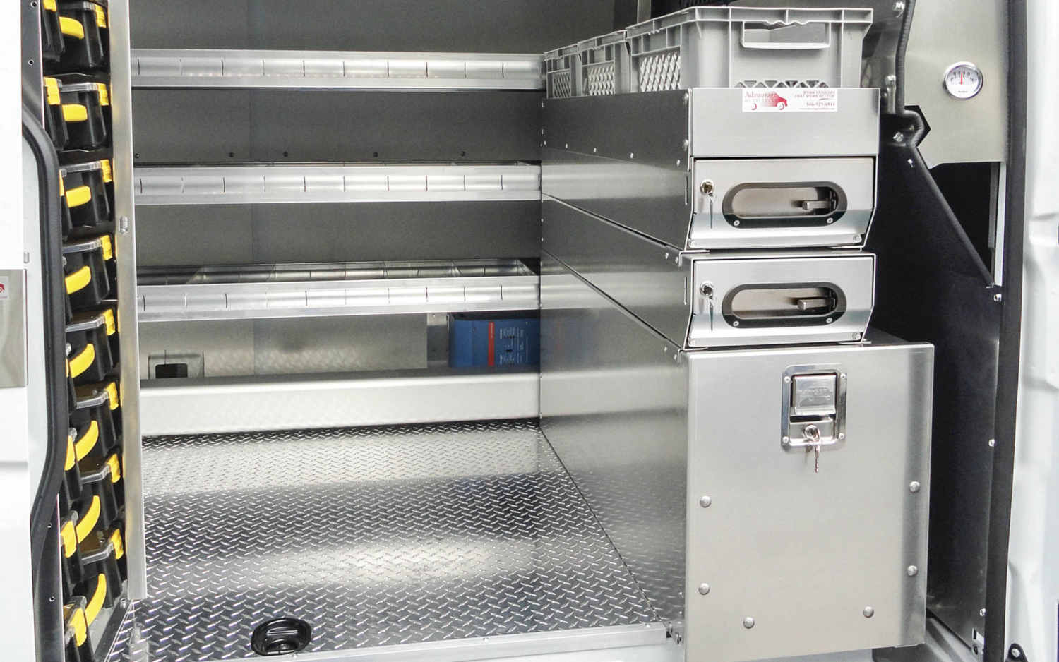 Storage Drawers & Cabinets for Commercial Vans