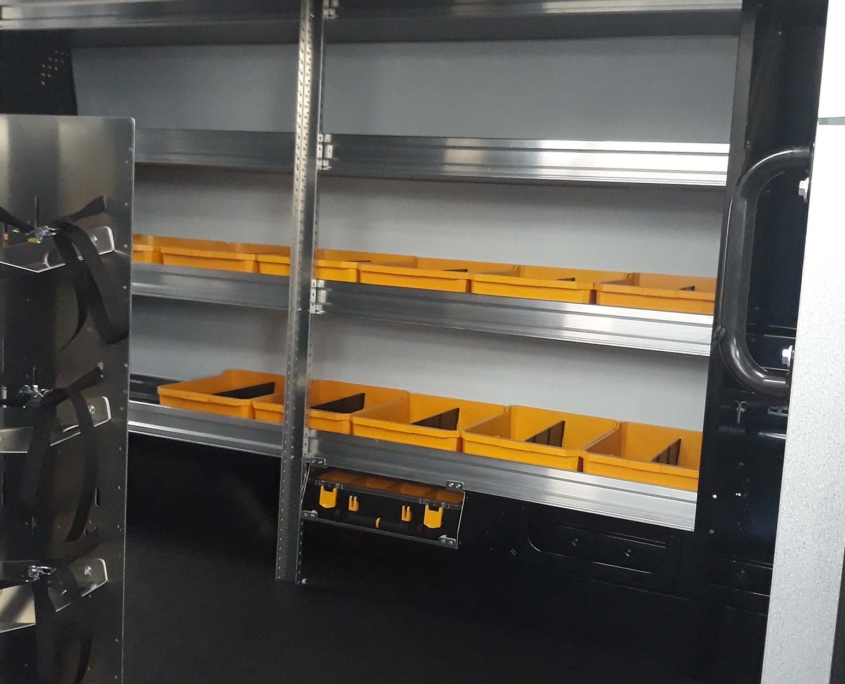 Parts Storage Cabinets for Vans | Advantage Outfitters