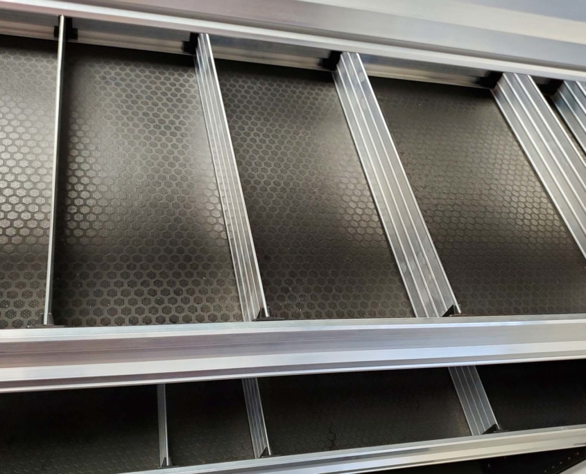 Bins & Dividers for Work Van Shelving | Advantage Outfitters