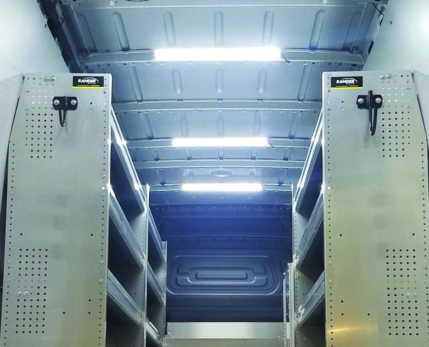 Interior Lighting for Work Vans | Advantage Outfitters
