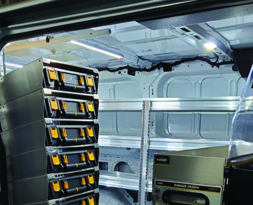 Interior Lighting for Work Vans | Advantage Outfitters