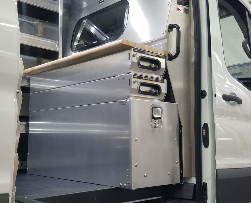 Commercial Van Upfitting Products | Advantage Outfitters