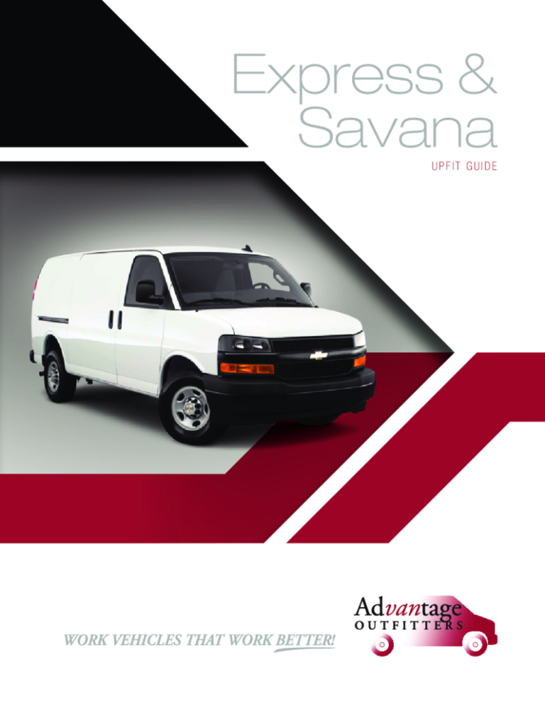 Vehicle Layout and Upfit Guides | Advantage Outfitters