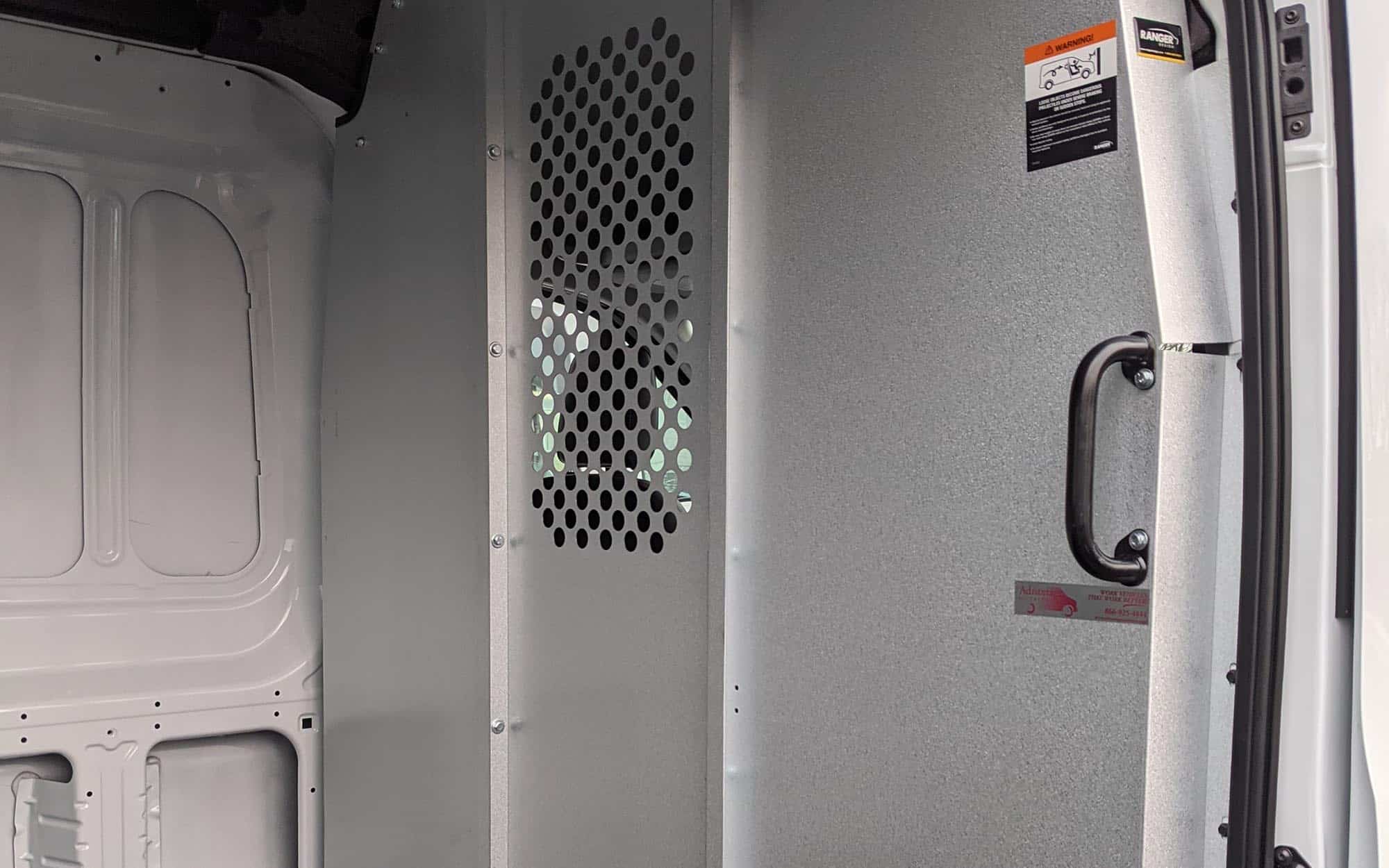 Cargo Van Partitions & Bulkheads | Advantage Outfitters