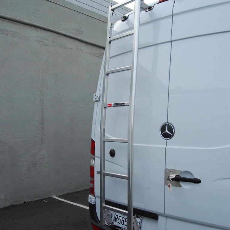 Roof Access Ladders for Work Vans | Advantage Outfitters